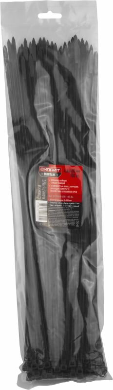 Хомут 90 321 OCT-048-400-100-BL (уп.100шт) онлайт 90321