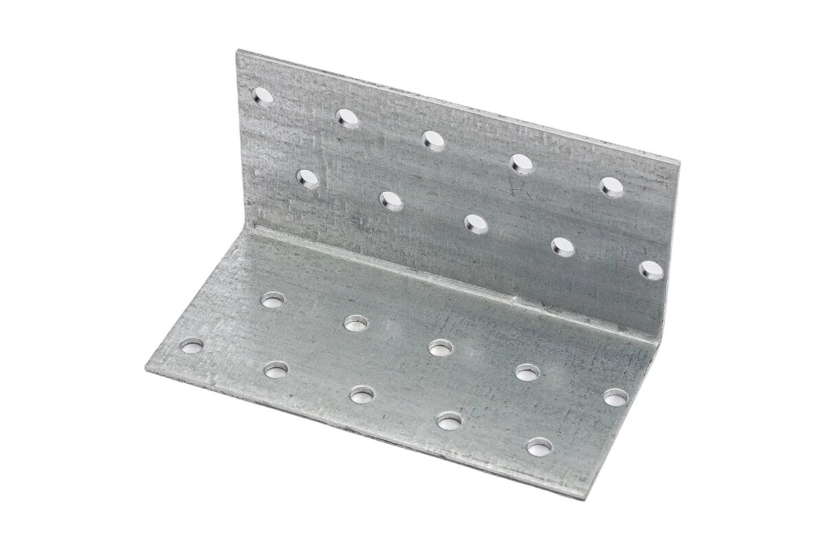 РК груп Крепежный равносторонний уголок 100×50×50×1.8 мм для монтажа конструкций