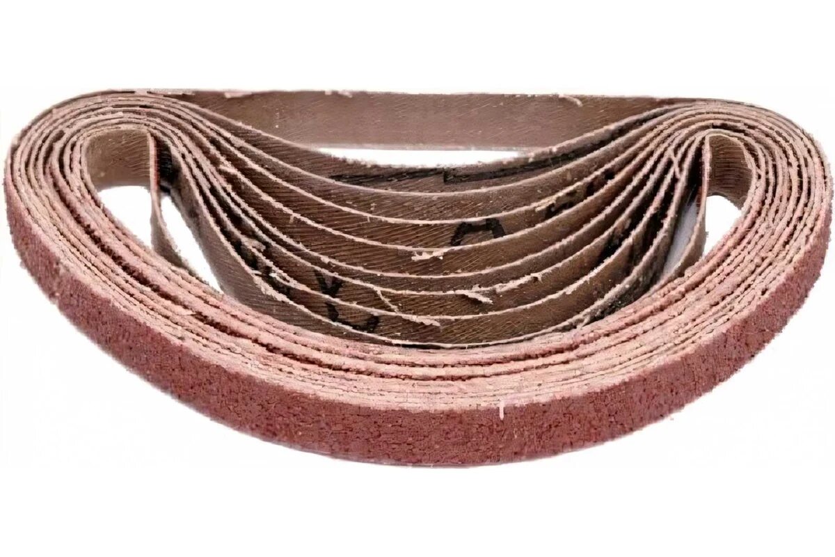 AbraTechnic лента шлифовальная полиэфирная основа P80 Ceramic 330x10 мм, 10 шт