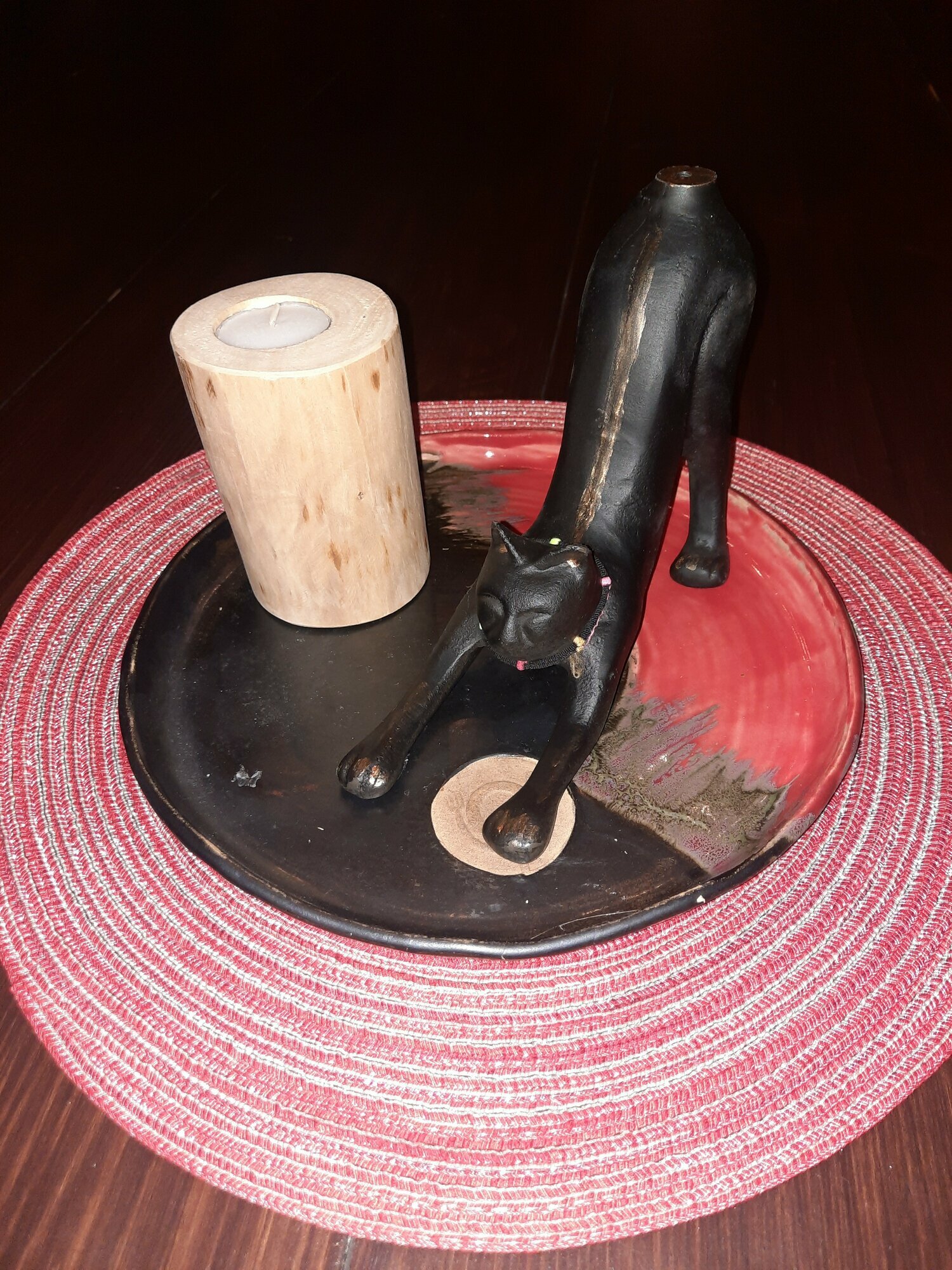 Подсвечники деревянные