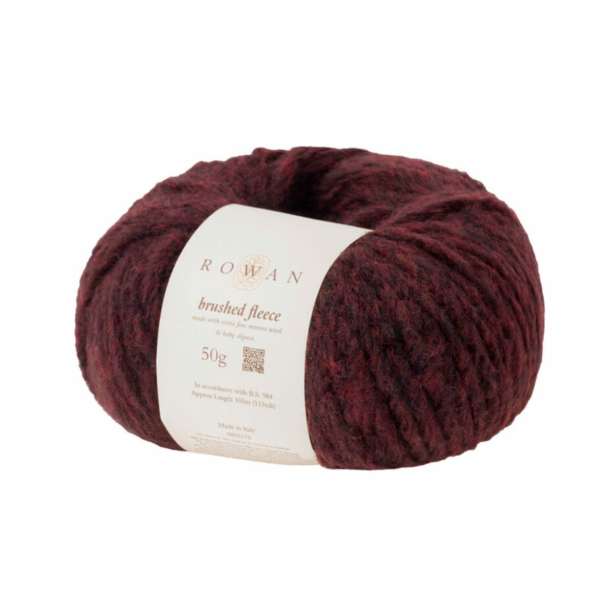 Brushed Fleece /Брашт Флис/ пряжа Rowan, 9802176 (267, *, бордовый)