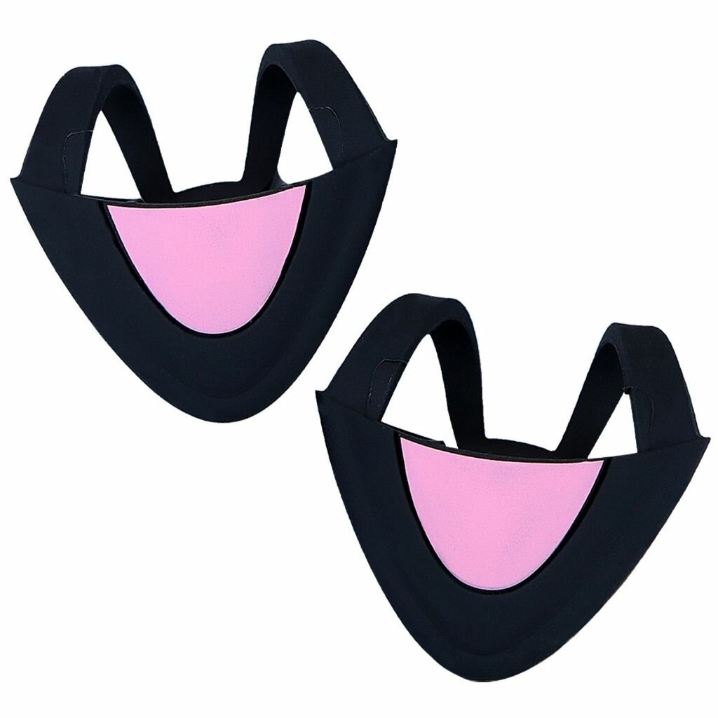 Универсальные наушники с кошачьими ушами - черные, 1 пара