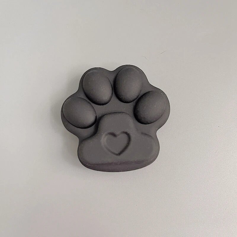 Корейский симпатичный силиконовый держатель для телефона с 3D сердечком, кошачьей лапой на палец, кронштейн для iPhone 15 14, универсальный держатель для телефона, подставка с кольцом PT138