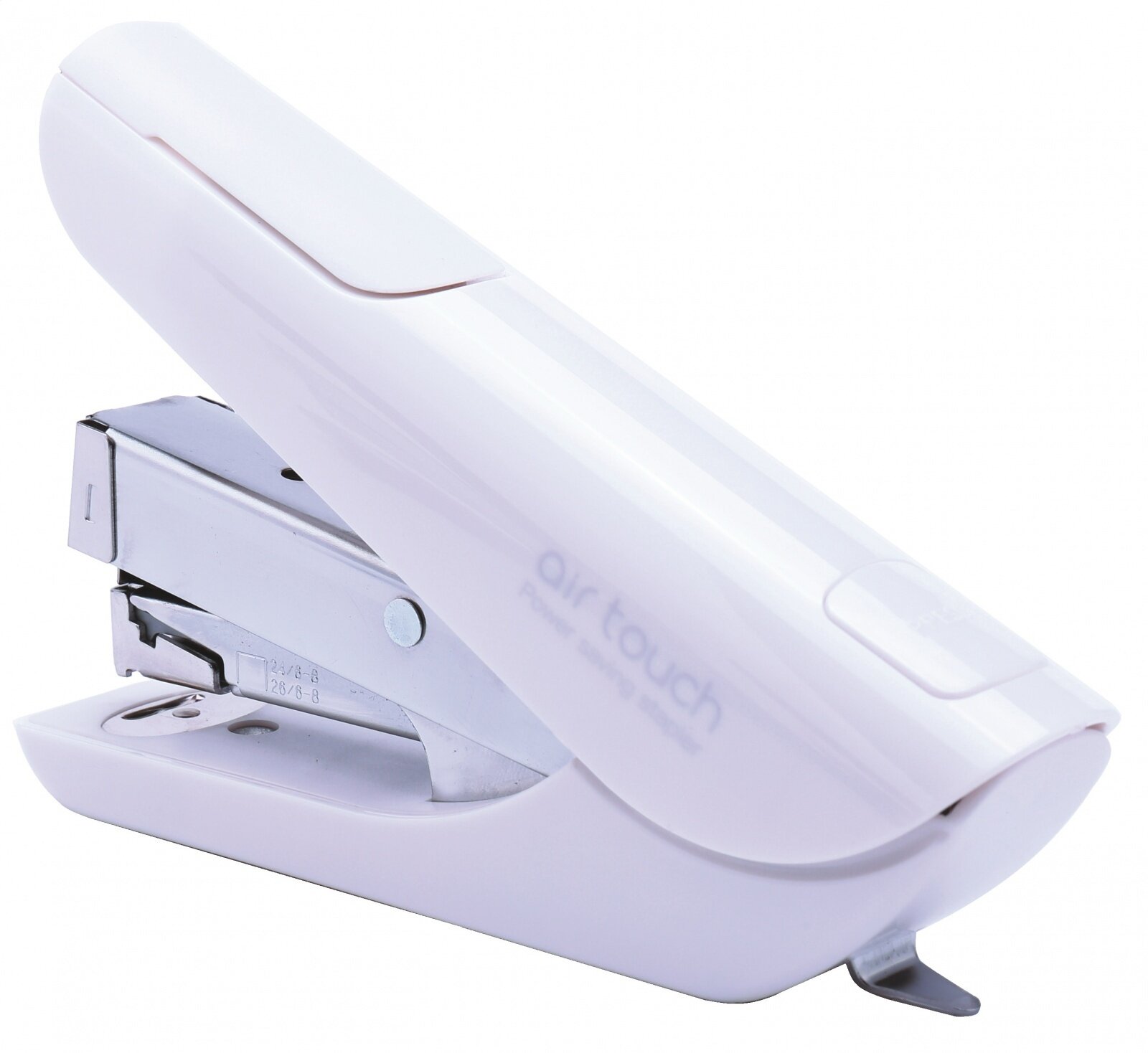 Степлер KW-Trio Air touch Half strip, до 40 листов, белый (0556A-WHT)