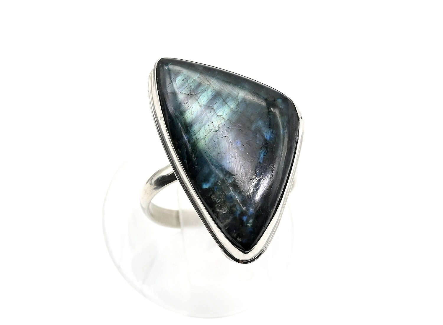 Кольцо, лабрадорит