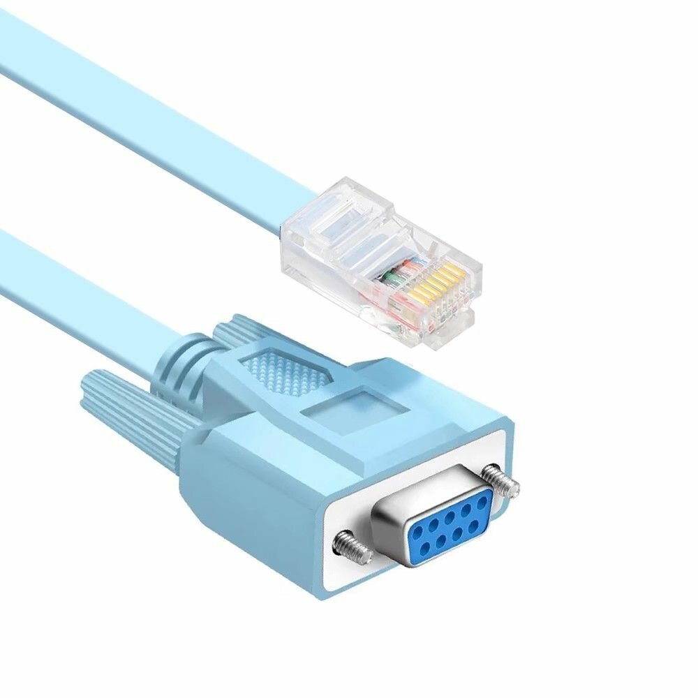 Кабель COM DE-9 (RS-232, DB-9) - RJ45