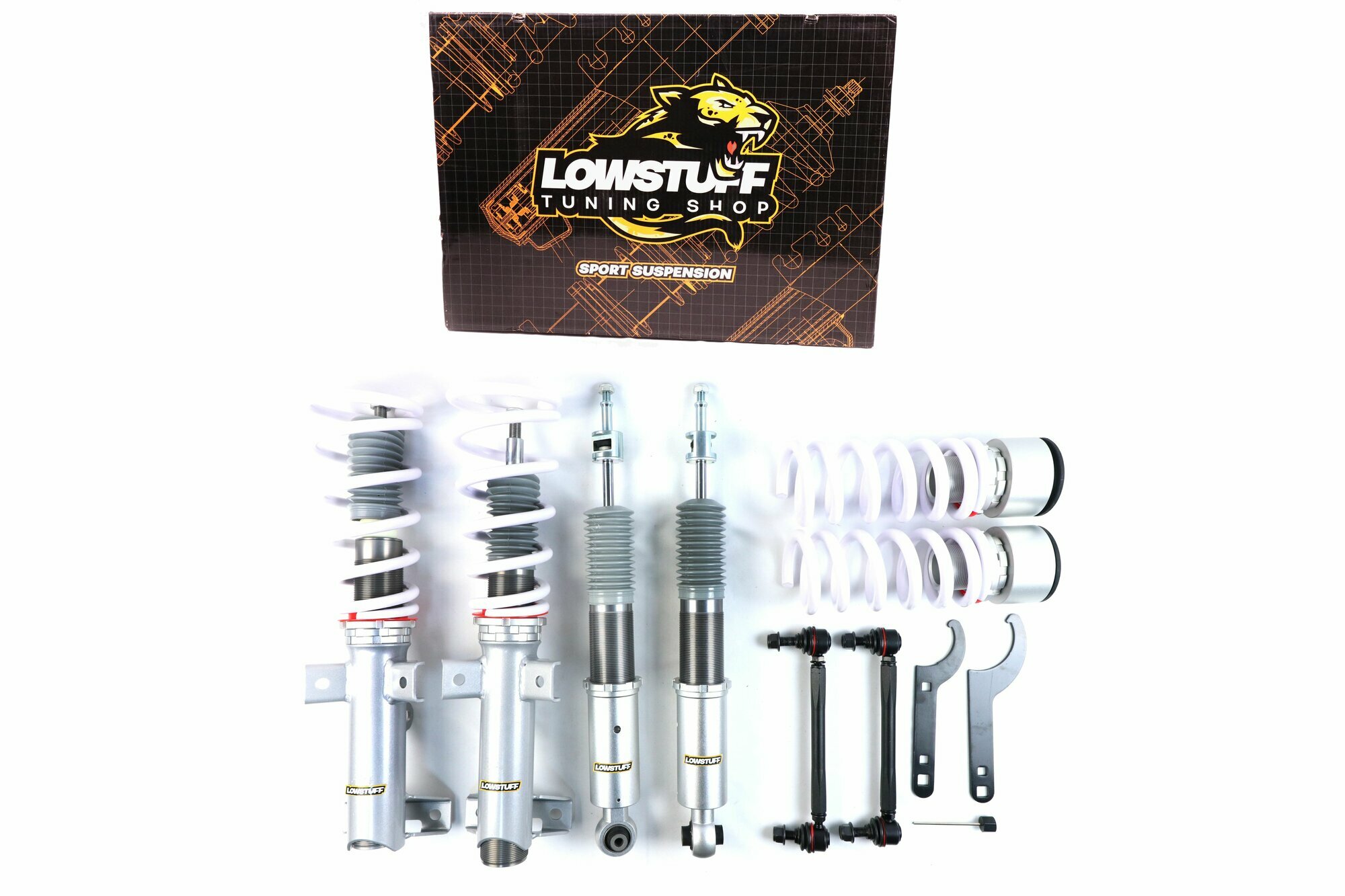 Mercedes Benz W204, C207 RWD Винтовая подвеска фултап койловеры с регулировкой высоты и жесткости LOWSTUFF EVO-4 LSCSMB074
