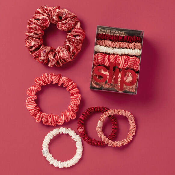 Набор резинок для волос из 100% шелка Slip Silk HARRIET