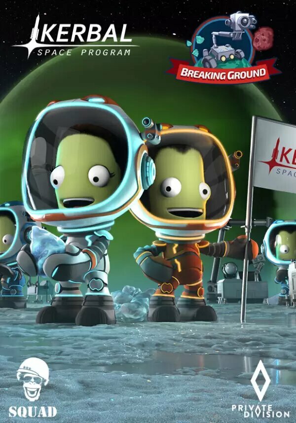 Игра Kerbal Space Program: Breaking Ground Expansion (Steam; PC; Регион активации РФ+Страны СНГ)