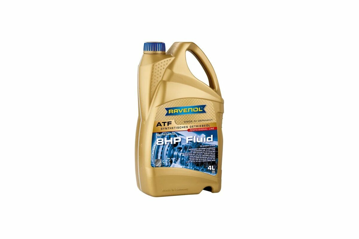 Трансмиссионное масло RAVENOL ATF 8 HP Fluid 4 л, артикул 1211124-004-01-999