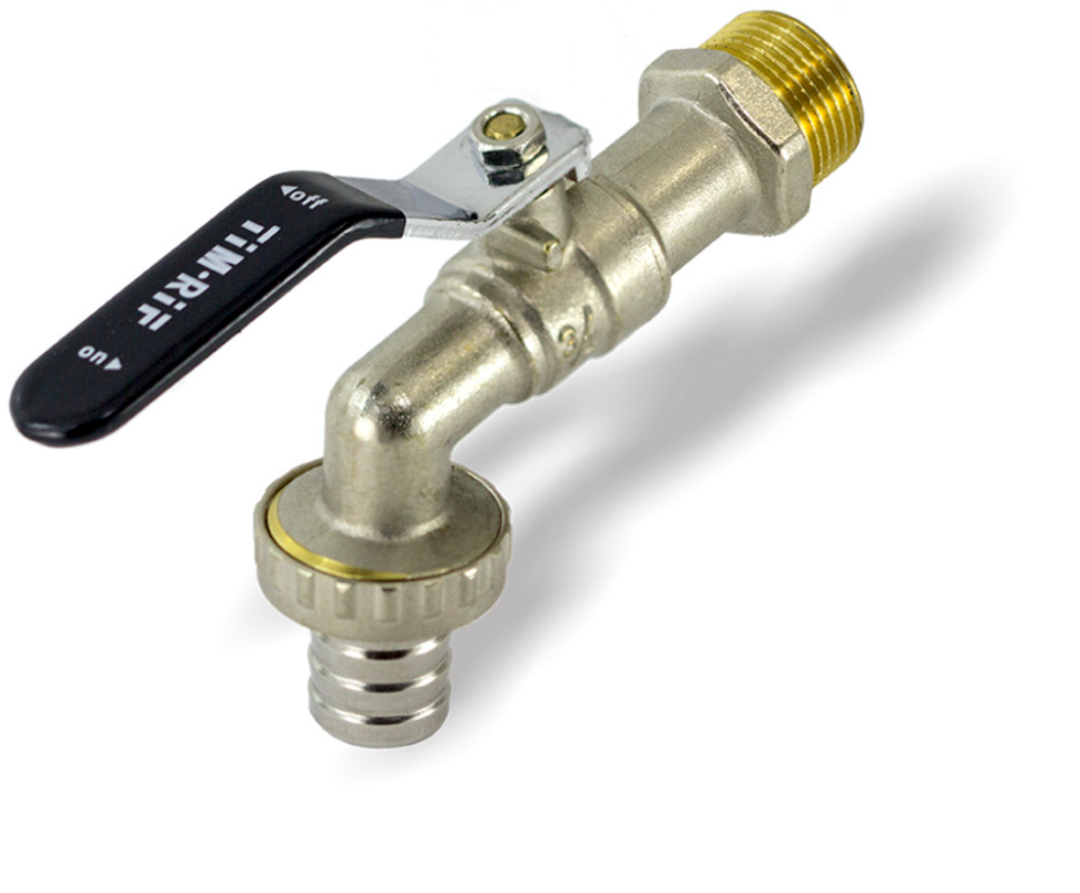 Кран с носиком 3/4" TIM