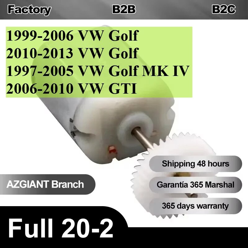 Ремонт автомобильного замка для Skoda Octavia, двигатель дверного замка для VW Golf MK IV Jetta A4 Bora, привод дверного замка Fc280, 36 зубьев