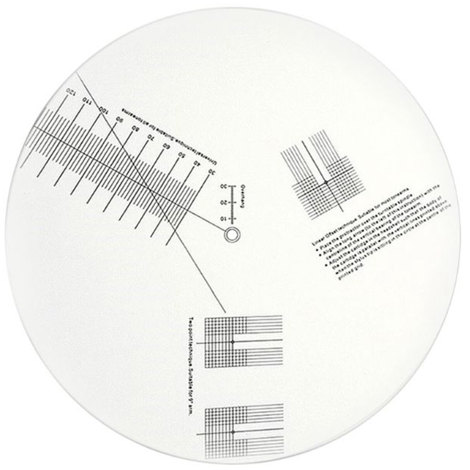 Антискользящая пластинка для виниловой пластинки, калибровочная пластина, измеритель расстояния, транспортир, регулирово