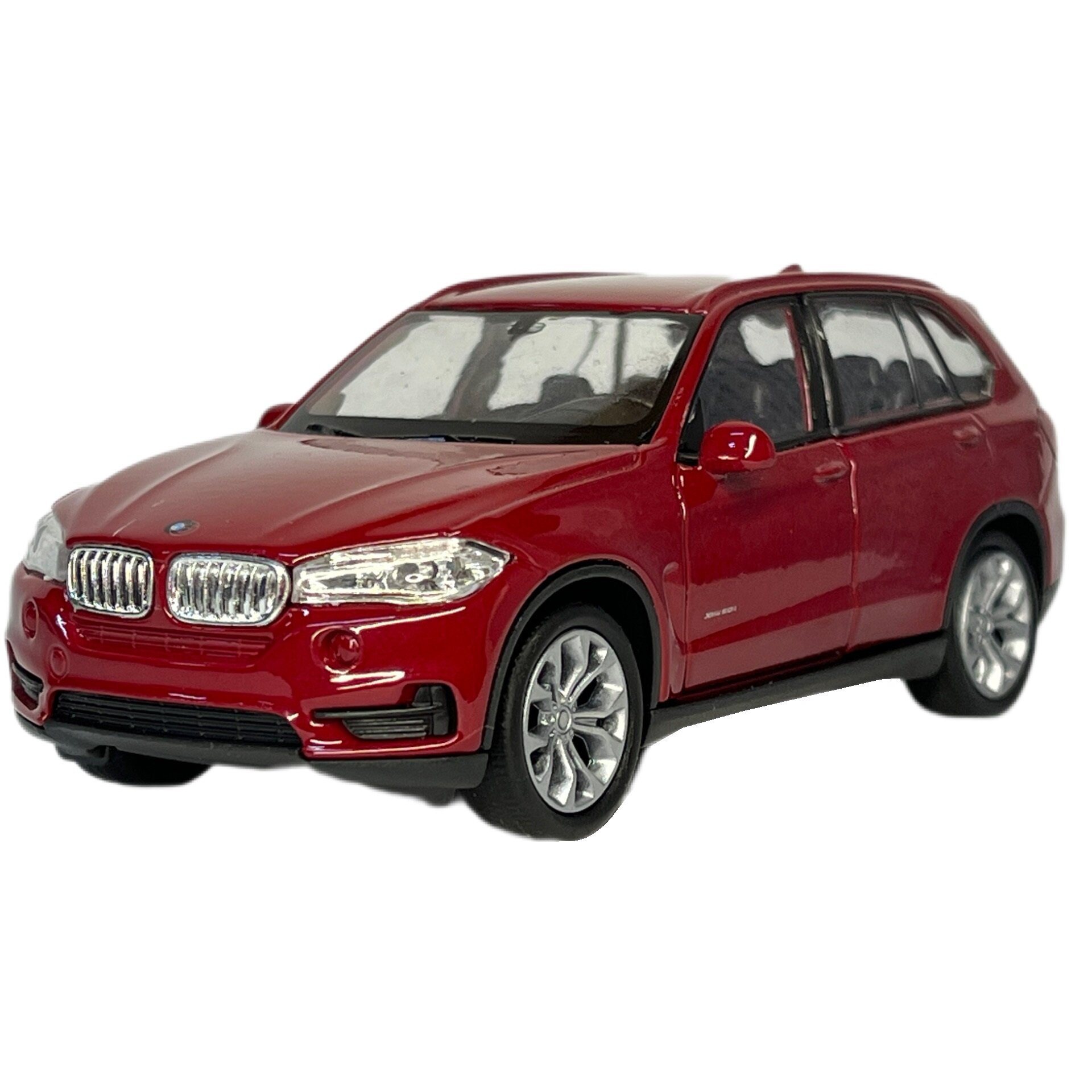 Модель машины Welly 1:38 BMW X5 43691 красный металл инерционная