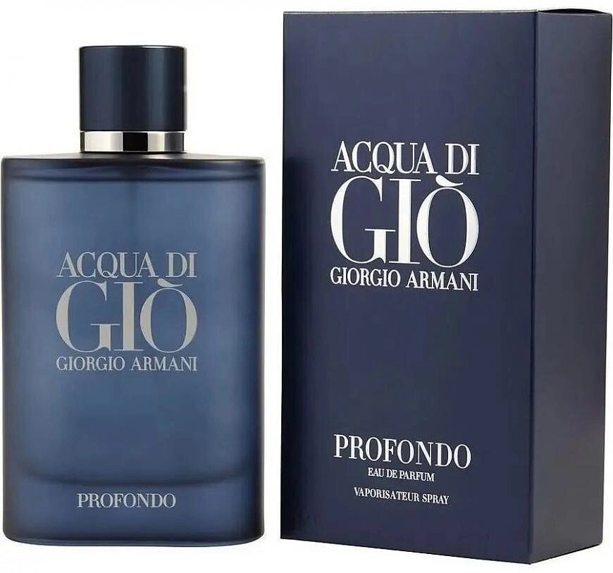 Armani Acqua di Gio Profondo pour homme 50 мл, Парфюмерная вода мужская