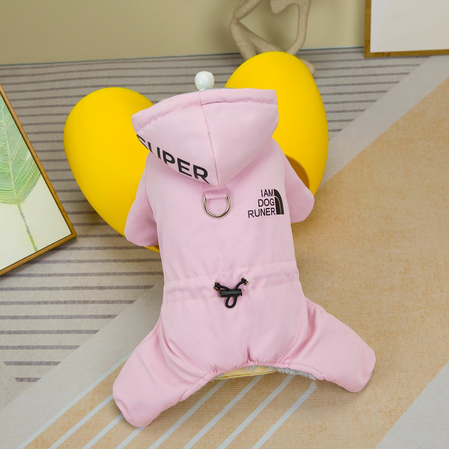 Спортивный дизайн зимний комбинезон для маленьких собак