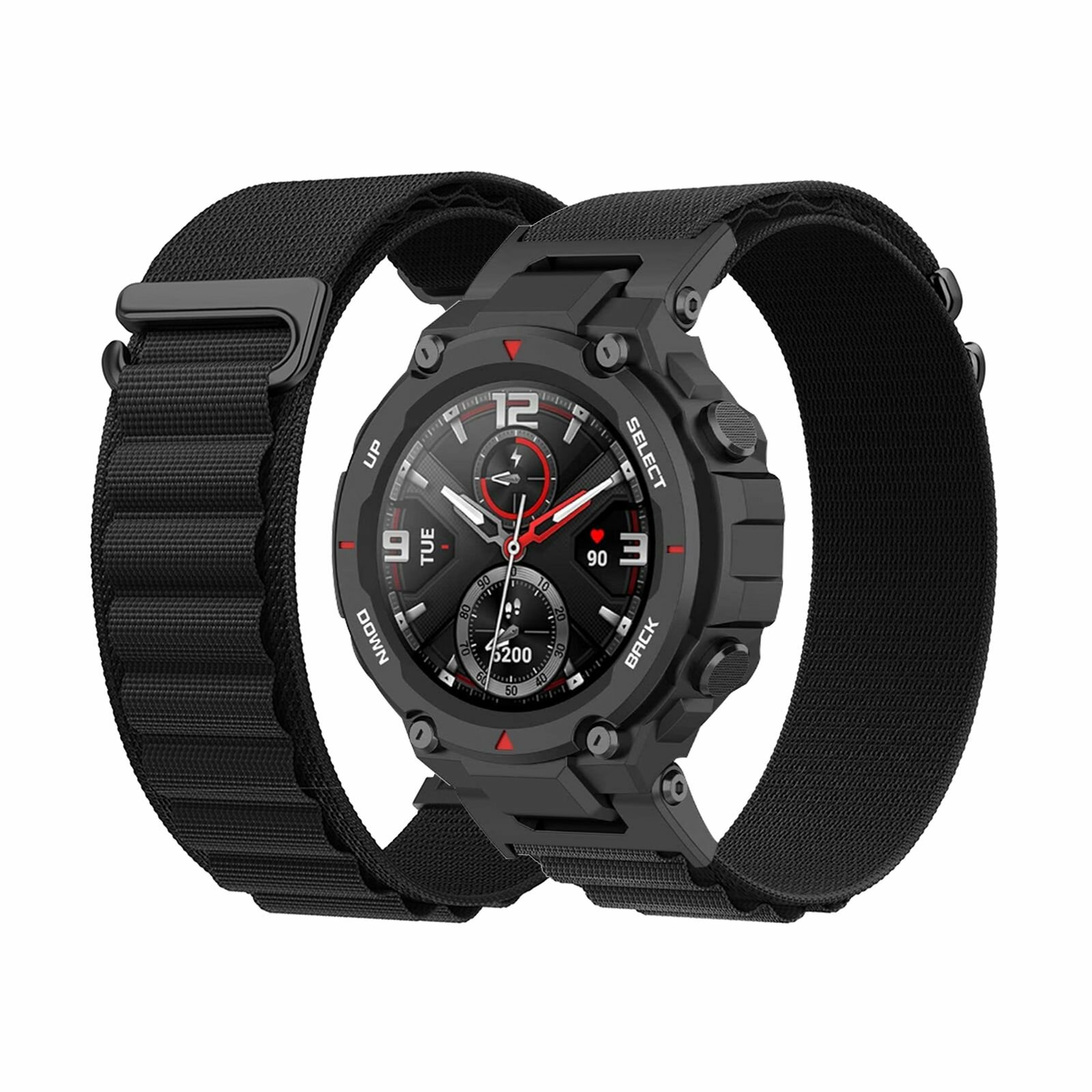 Тканевый ремешок альпийская петля MyPads для Amazfit T-Rex/T-Rex Pro Alpine loop