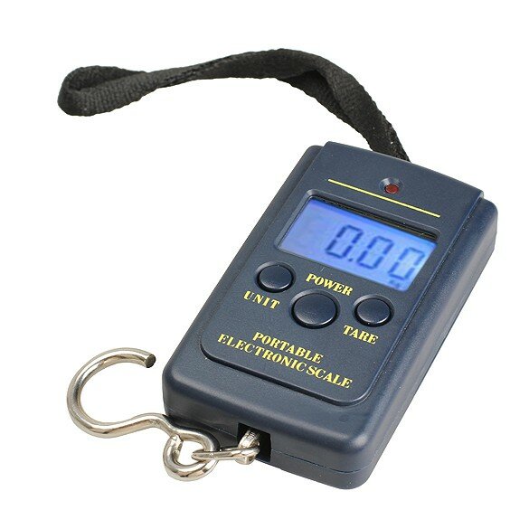 Весы (Безмен) электронные портативные Portable Electronic Scale, 50 кг/10g