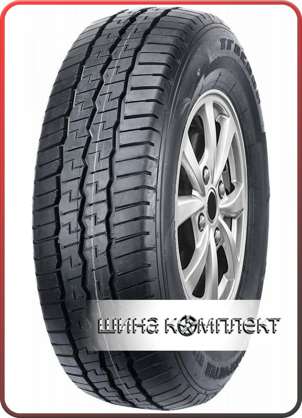 Автомобильная шина Tracmax Transporter RF-09 215/65 R16C 109/107R летняя для коммерческого транспорта