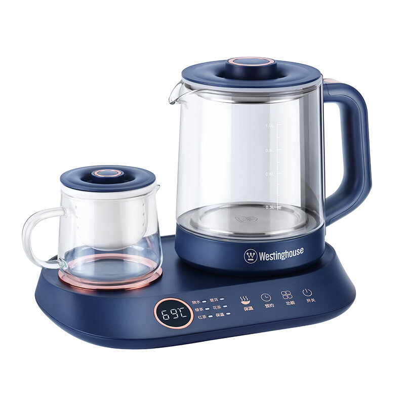 Набор многофункционального электрического чайника Westinghouse WEK08B, blue