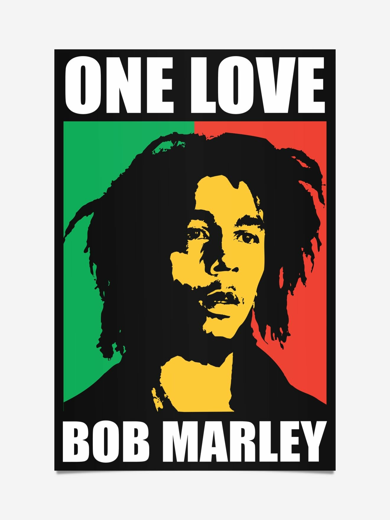 Постер (плакат на стену) Боб Марли - Bob Marley - 40 на 60 см. от Poster4me