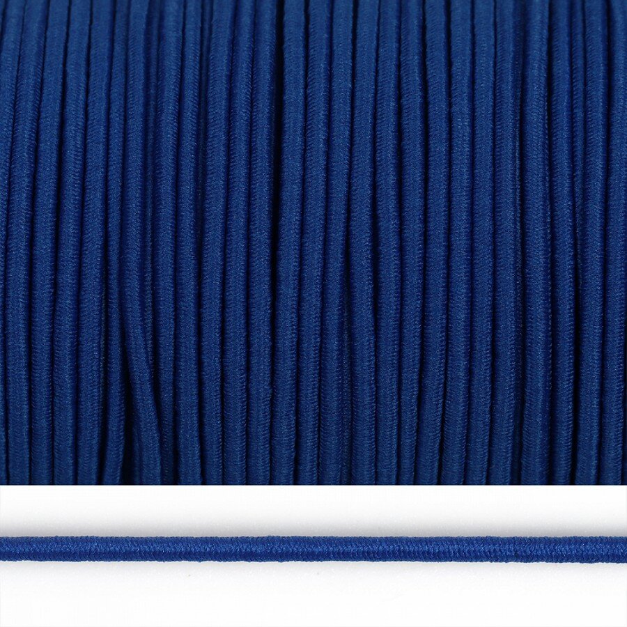 Резинка TBY шляпная (шнур круглый) цв. F213 василек 2мм боб.100м