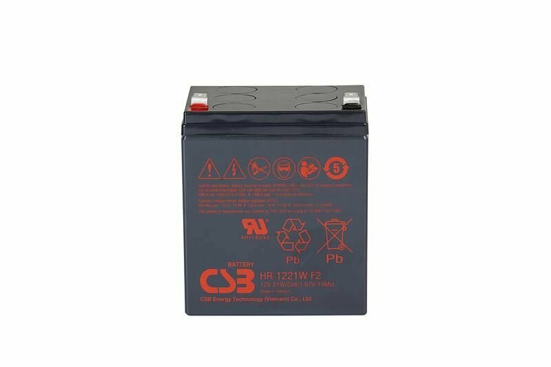 Аккумулятор 12В 5.25А. ч CSB HR1221W F2 CSB