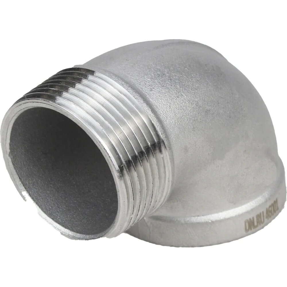 DN.ru Отвод (уголок) 304 ВР/НР 1/2" Ду15 Ру16 90 резьбовой, нержавеющий D270-16867