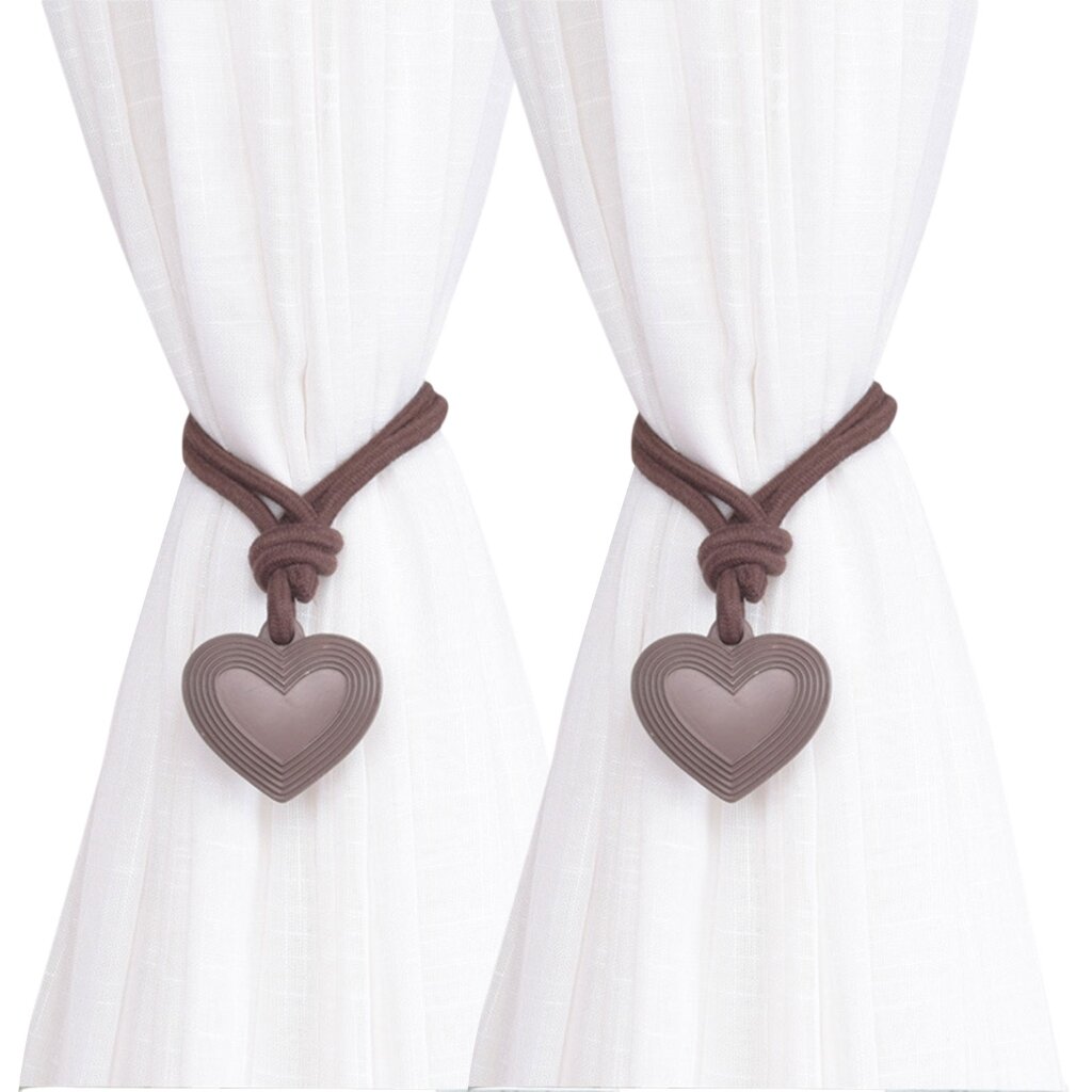 Держатели для штор из плетеной веревки 2 шт