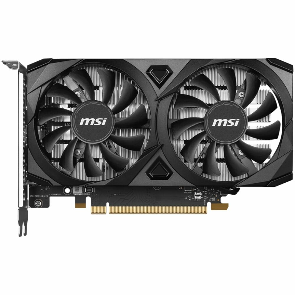 Видеокарта MSI GeForce RTX 3050 6144Mb, Ventus 2X 6G OC (RTX 3050 Ventus 2X E 6G OC) 2xHDMI, 1xDP, Ret