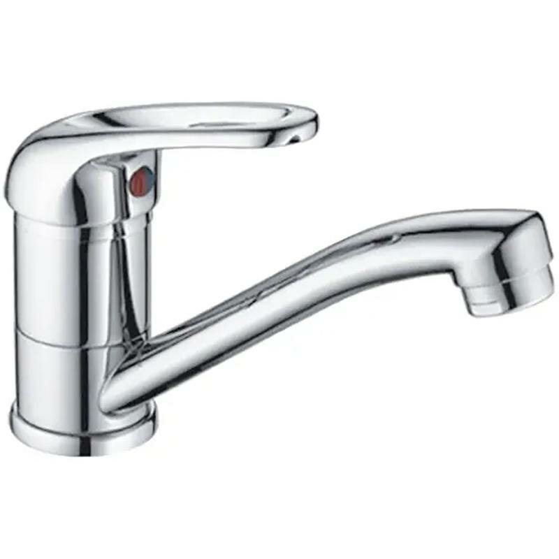 Смеситель для кухни Ledeme H39-B 504936 хром, рычажный, силумин