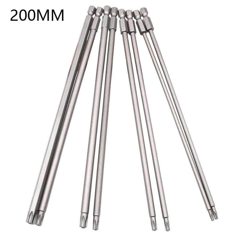 Магнитная отвертка Gryan Torx T8-T40 200 мм T8-With Holes