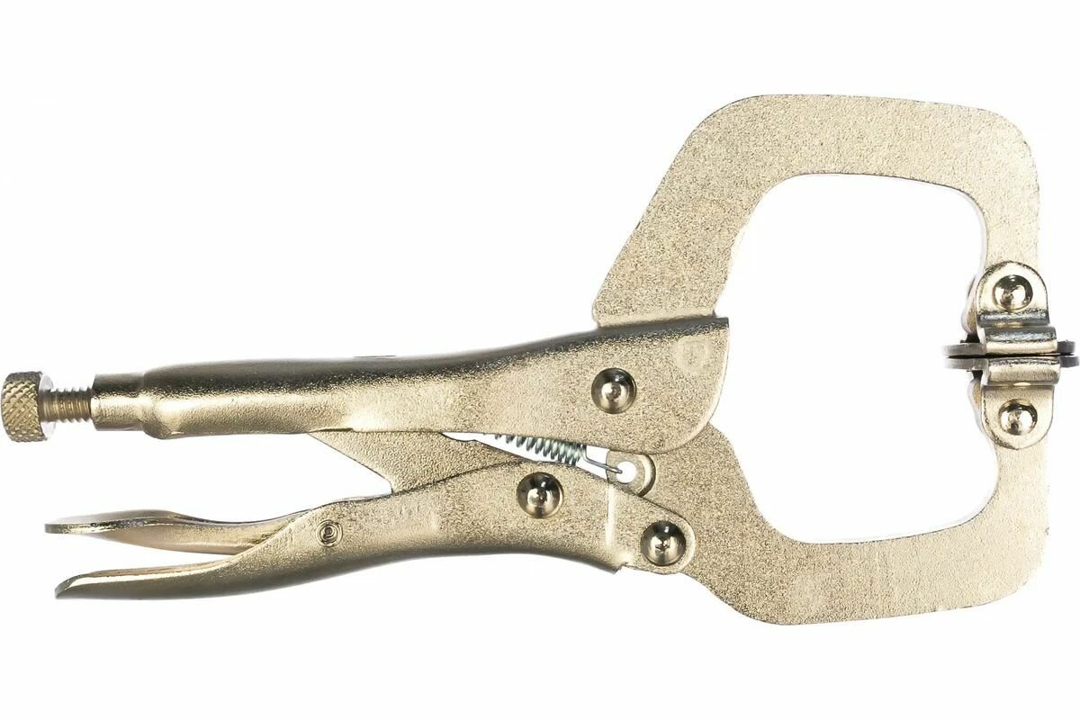 Ручной зажим, клещи струбцина, ручные тиски с фиксатором для листового металла, захват зажимной P53M06 JONNESWAY