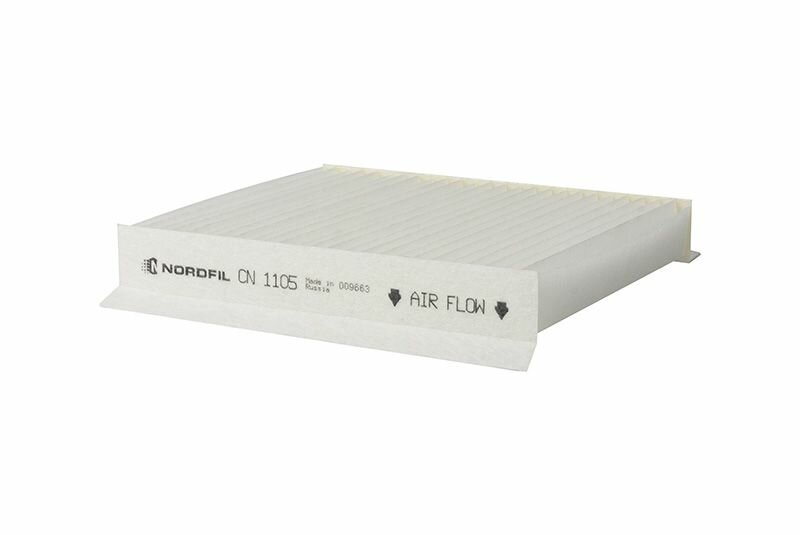 Фильтр салонный FIAT Doblo, Qubo, Fiorino, Linea, Tipo, OPEL Combo D, SUZUKI Swift IV-V Nordfil арт. CN1105 OEM 647962