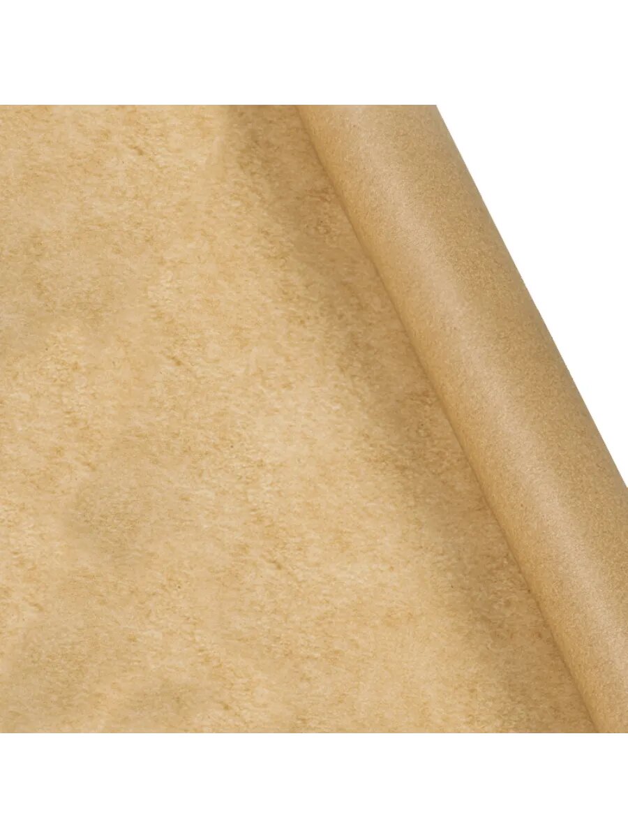 Крафт-бумага однотонная без печати, рулон (10*0,72 м) / Браво