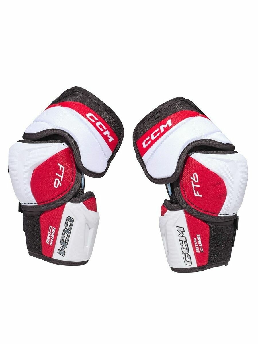 Налокотники хоккейные CCM Jetspeed FT6 SR, L (взрослые)