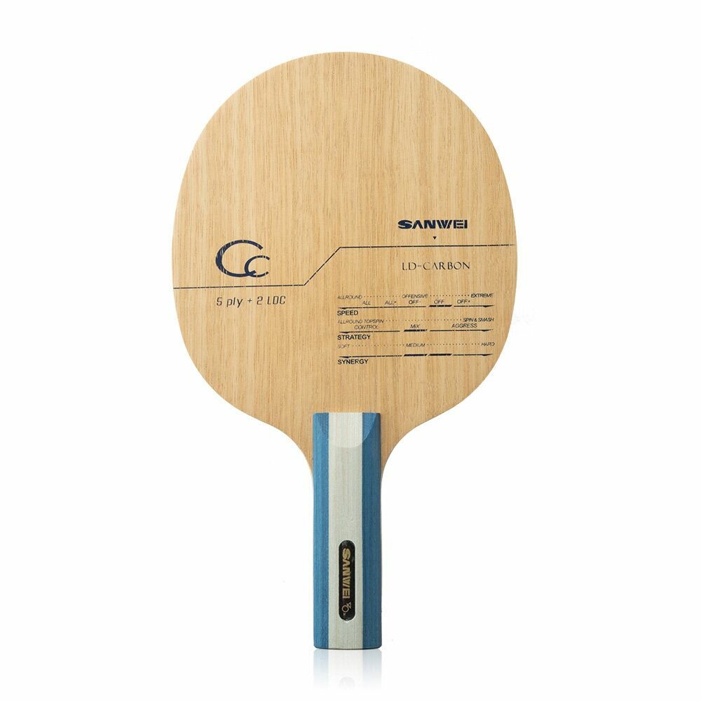 Основание Ракетки Для Настольного Тенниса SANWEI CC Углерод