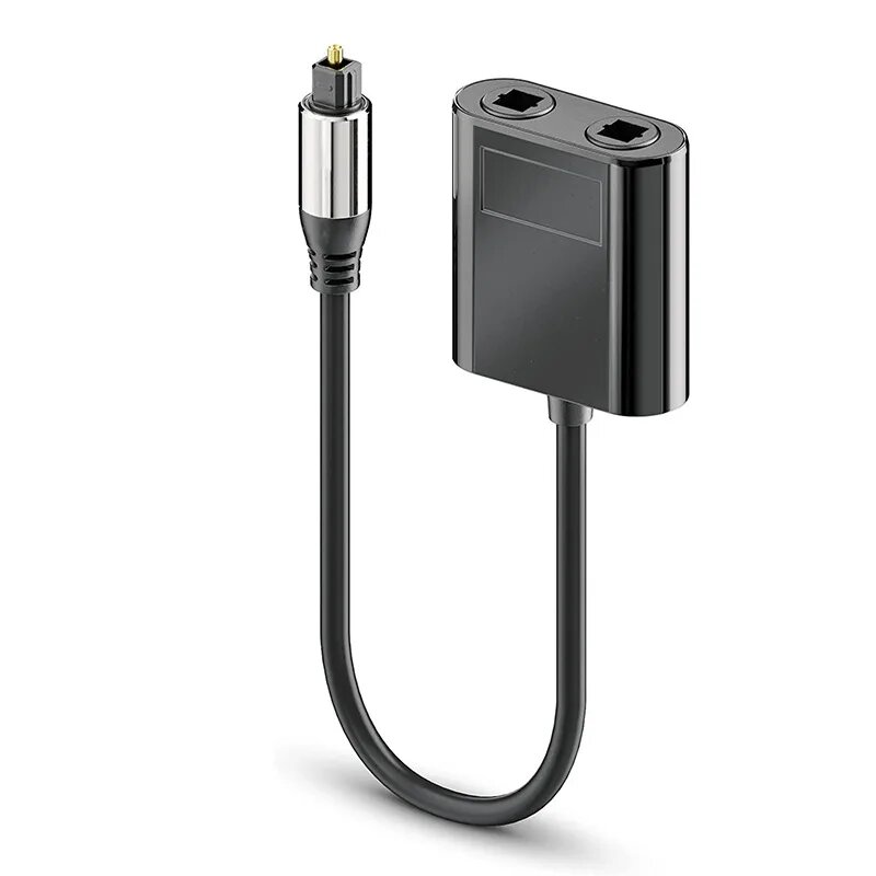 Оптоволоконный разветвитель Hannord Toslink 2 в 1 Silver