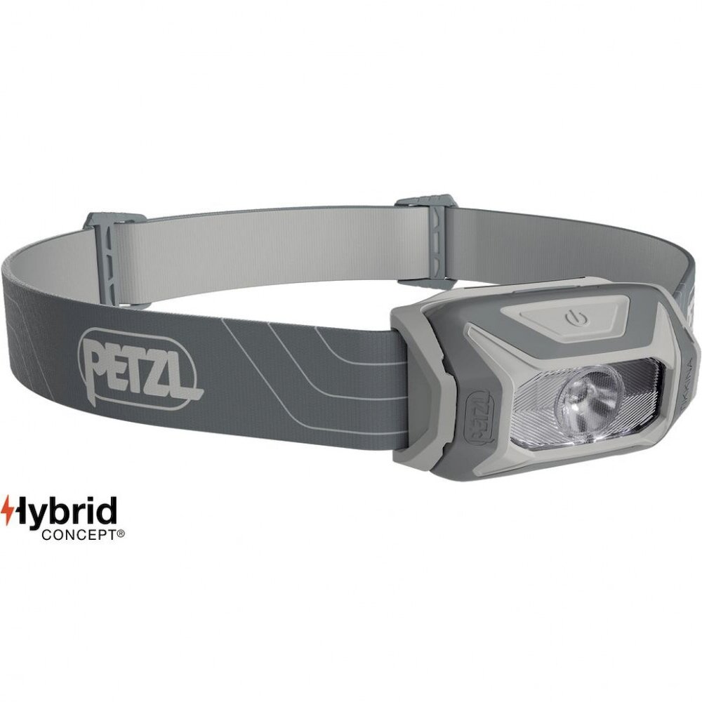 Фонарь налобный Petzl Tikkina 300лм, серый