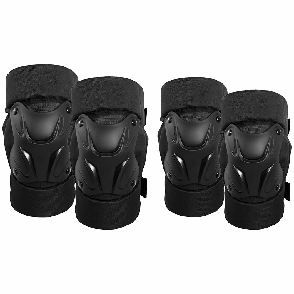 Защитные наколенники и налокотники для велосипедистов и мотоциклистов