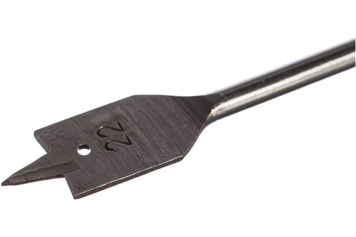 Сверло плоскофрезерное перьевое по дереву 22 x 152 мм, SKOLE, 1 шт. профессиональное