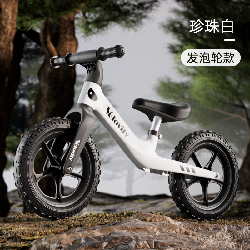 Новый детский балансировочный велосипед для детей 2-3-5-6-7 лет, двухколесный скейтбайк с нейлоновой рамой, детский велосипед для ходьбы, самокат
