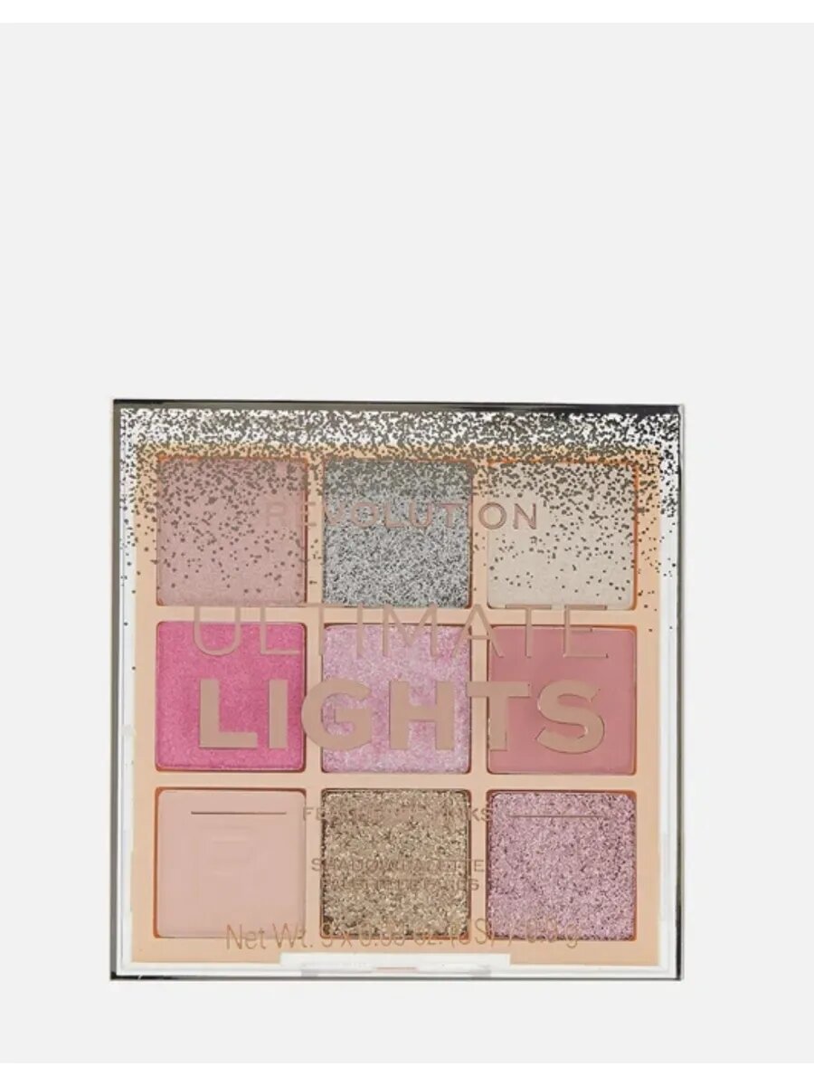 Палетка теней для век ultimate lights feathered pinks