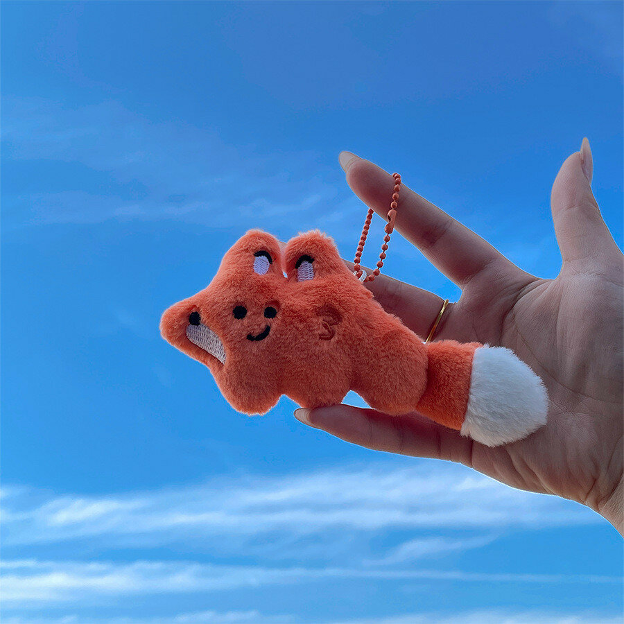 Коллекция милых плюшевых животных кулон игрушка брелок дизайн слон лама единорог енот жираф лиса от charming