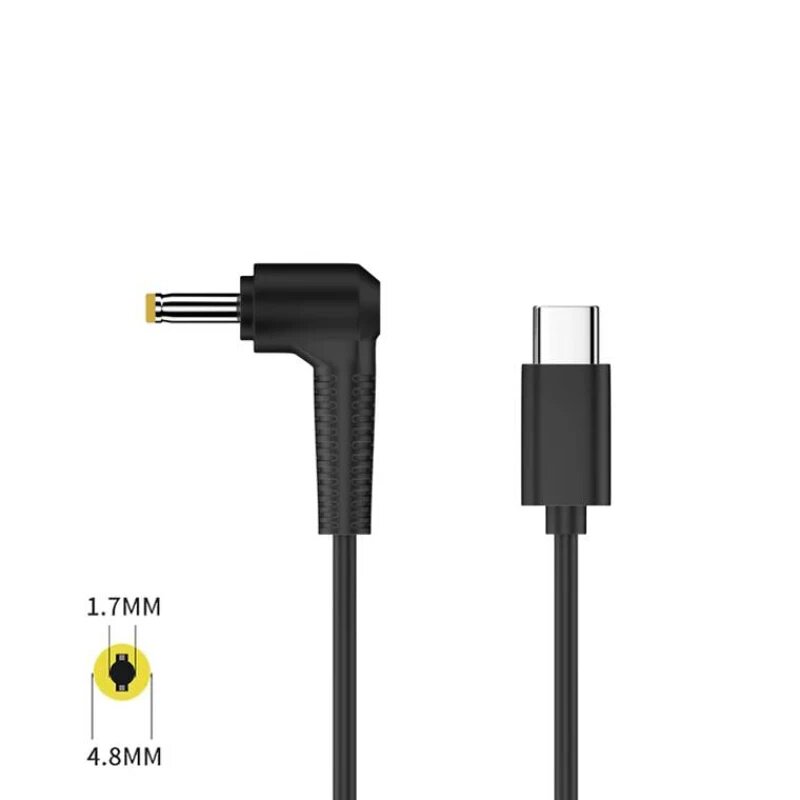 Geris Power GP-LC-9512C USB Type C PD Адаптер 9В 12В 15В 12V, 4.8-1.7mm