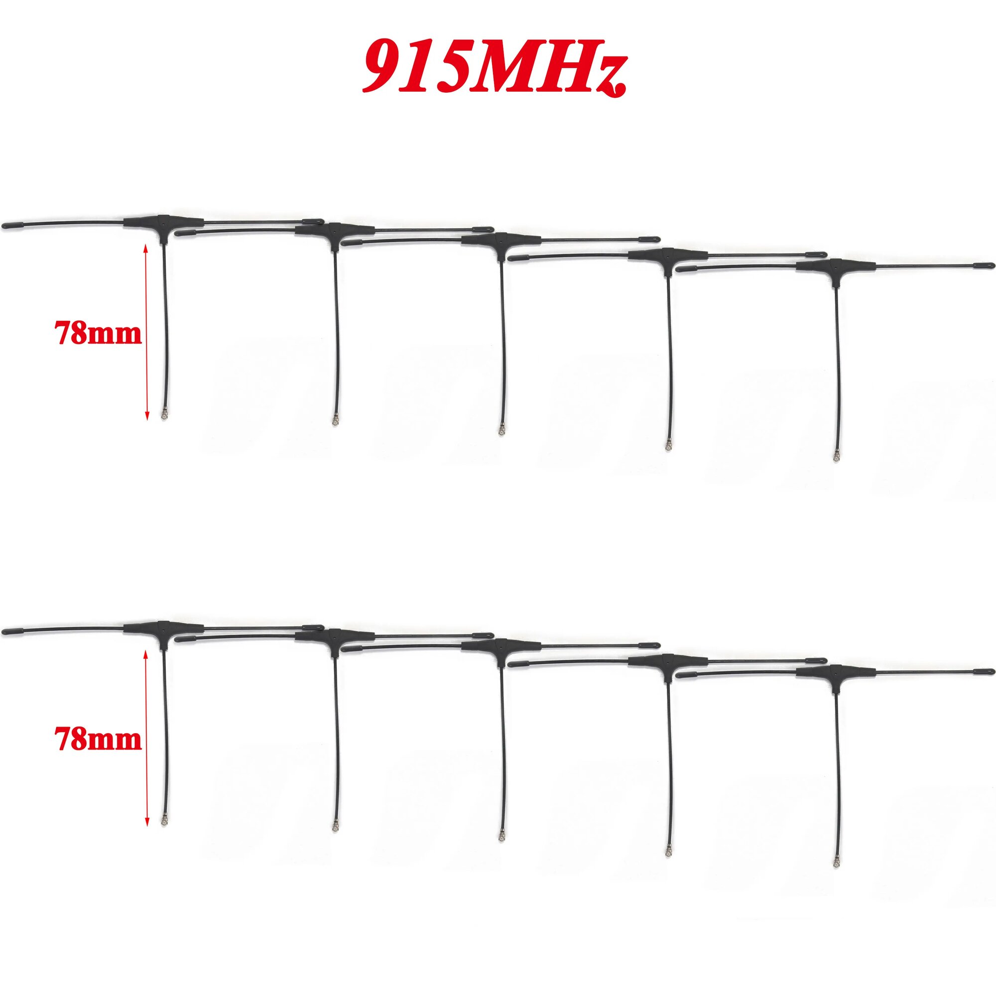 T-образная антенна DSPOWER для FPV дронов 10PCS 915MHz 78mm