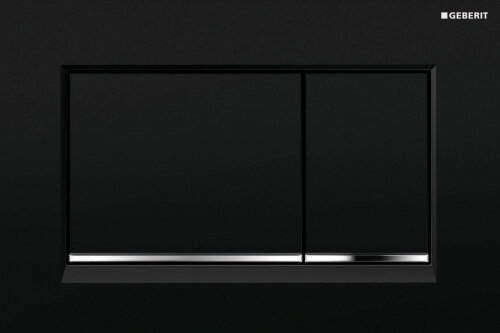 Кнопка смыва Geberit Sigma 30 115.883. KM.1 черная / хром