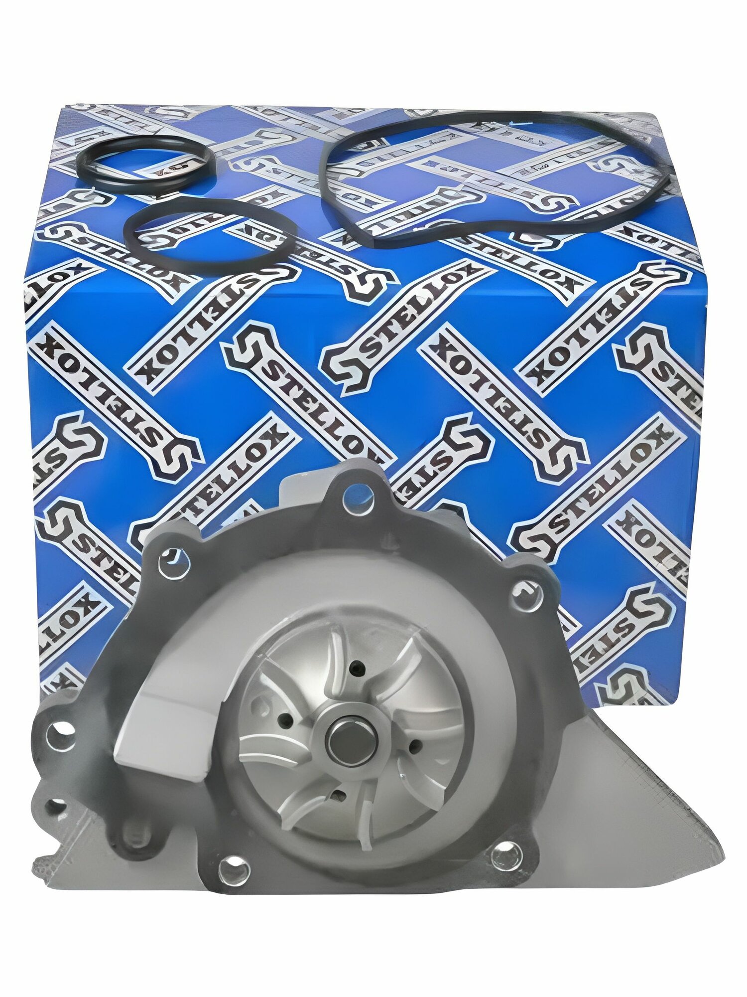 Помпа двигателя D55 для Peugeot 206 307 407, Citroen C4 C5 1.8-2.0 1999- / насос водяной на Пежо, Ситроен С4 С5