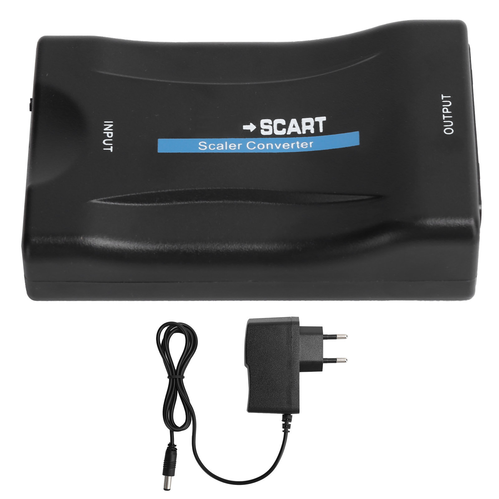 Высококачественный мультимедийный интерфейс в SCART-конвертер для мобильного MHL-сигнала (черный)