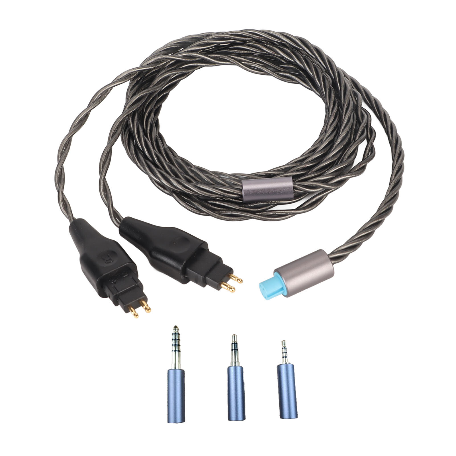 2pin Sound Cable 3 в 1 серебряный медный кабельный кабель для HD650 HD660S HD6XX HD600 HD660 HD580 HD535 HD545 Cold Grey